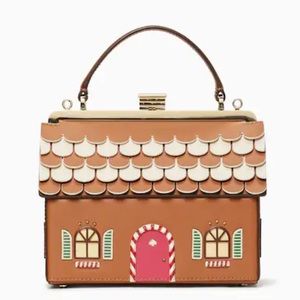 kate spade | Bags | Nwt Kate Spade Gingerbread House Purse Top Handle ...